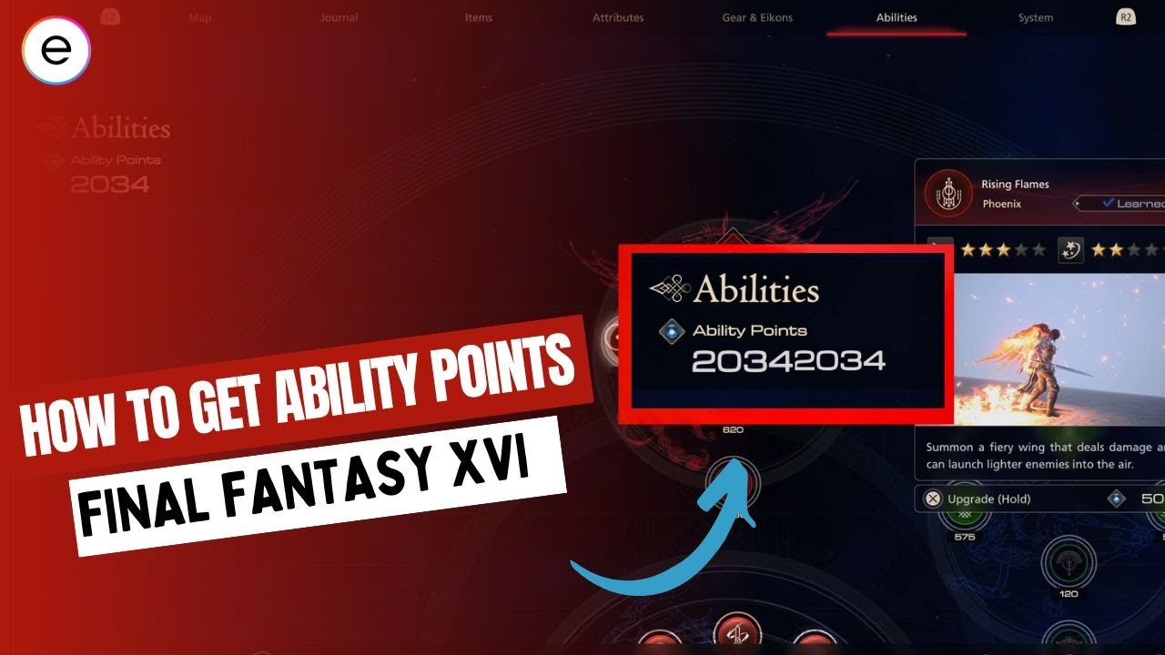 Final Fantasy XVI: How To Get Ability points Fast! - YouTube