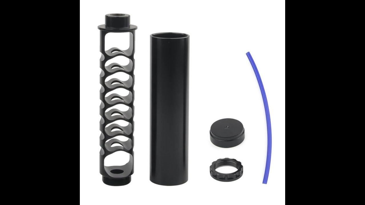 6 Inch Aluminum Napa In Line Fuel Filter Introduction - YouTube