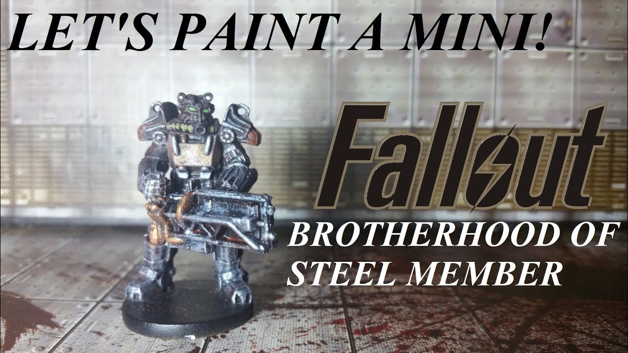 Let's Paint a Mini: Fallout Power Armor - YouTube