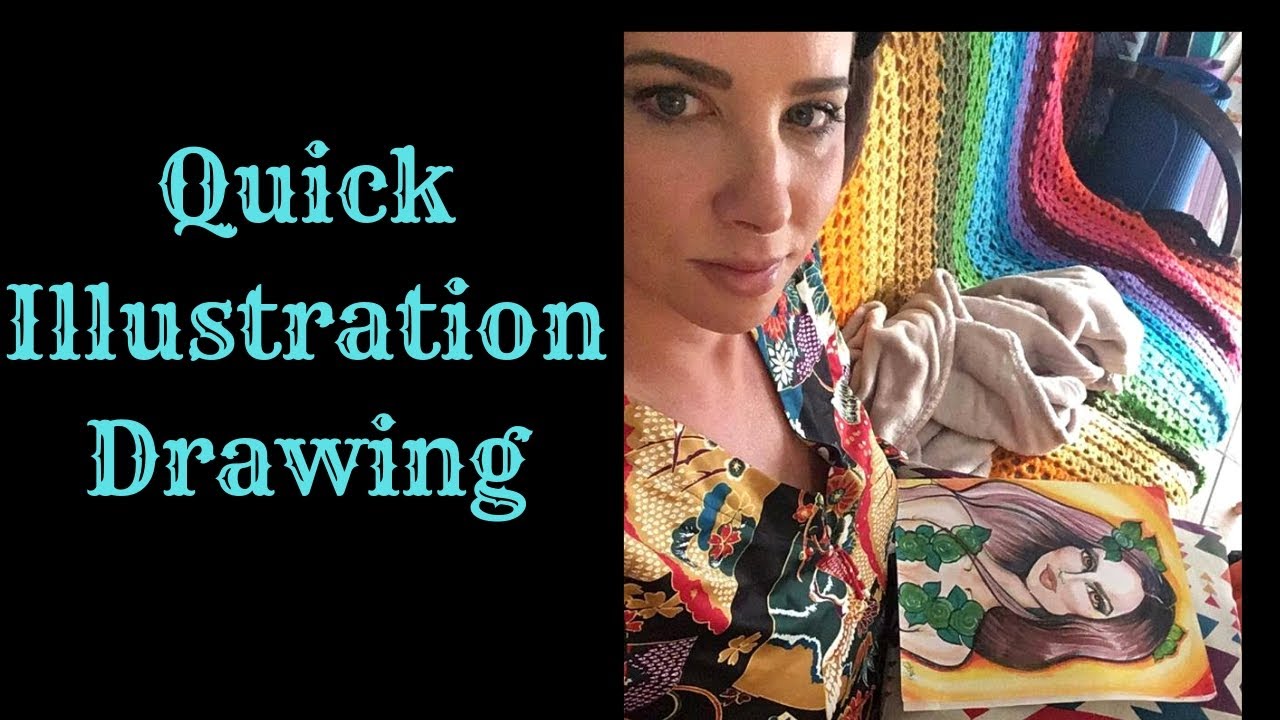 Quick Illustration Drawing - YouTube