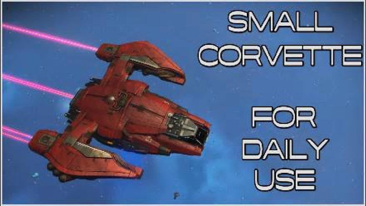no man's sky corvette - small corvette build - YouTube