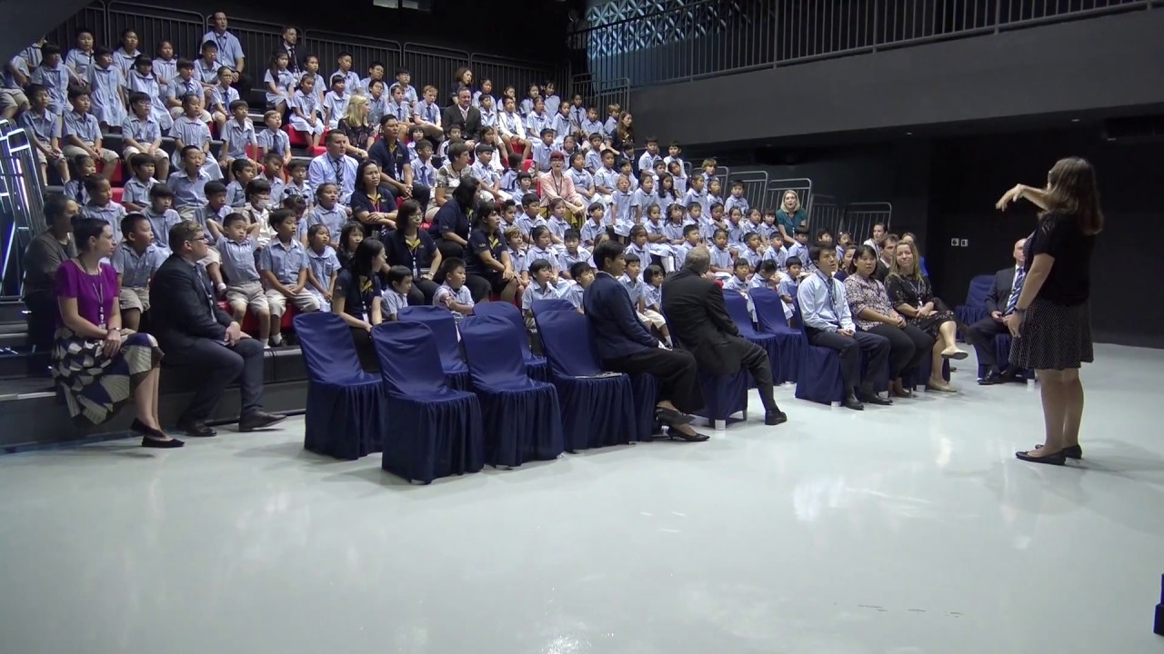 Denla British School Assembly - YouTube