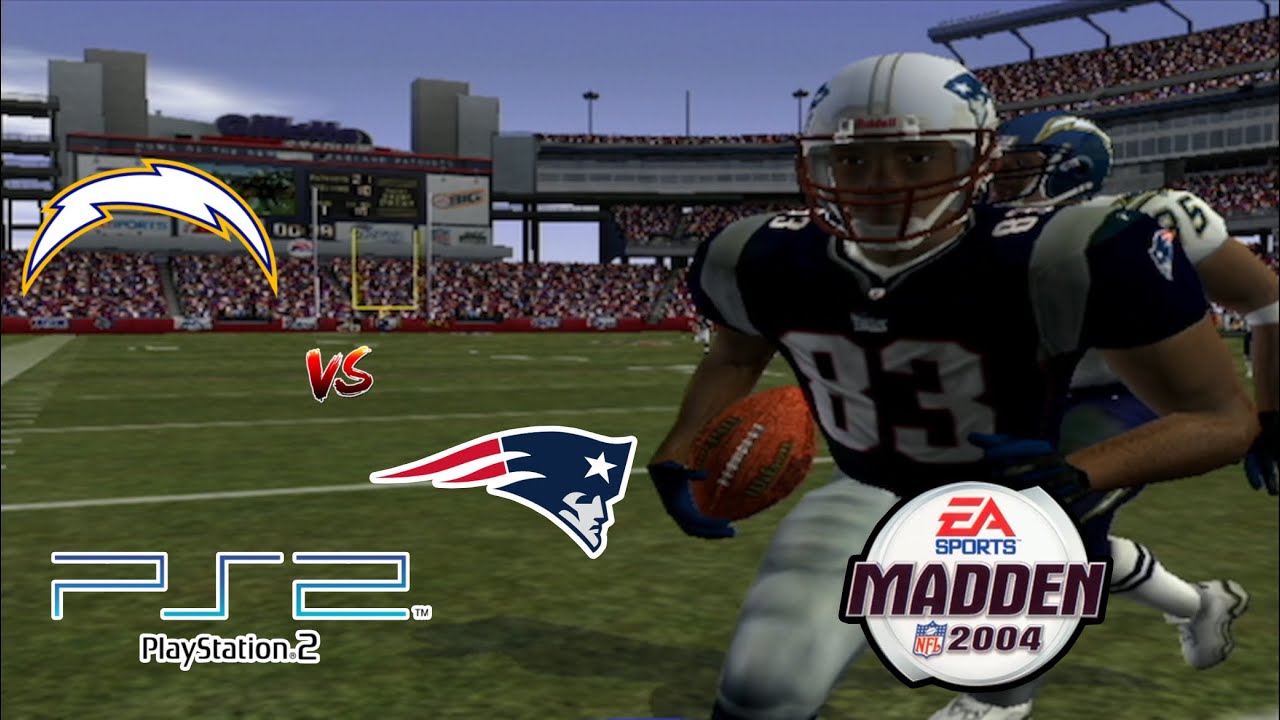 Madden 2004 | Chargers vs. Patriots (PS2) - YouTube