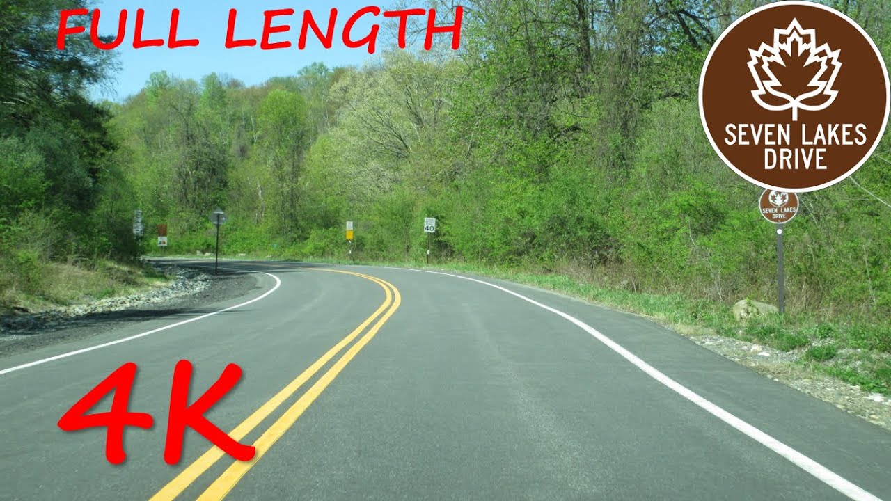 ⁴ᴷ Seven Lakes Drive westbound [4K VIDEO] - YouTube