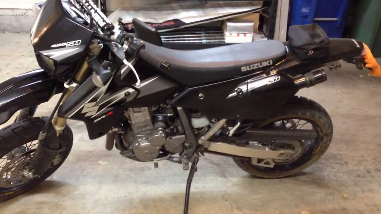 DRZ400SM Supermoto 2006 - YouTube
