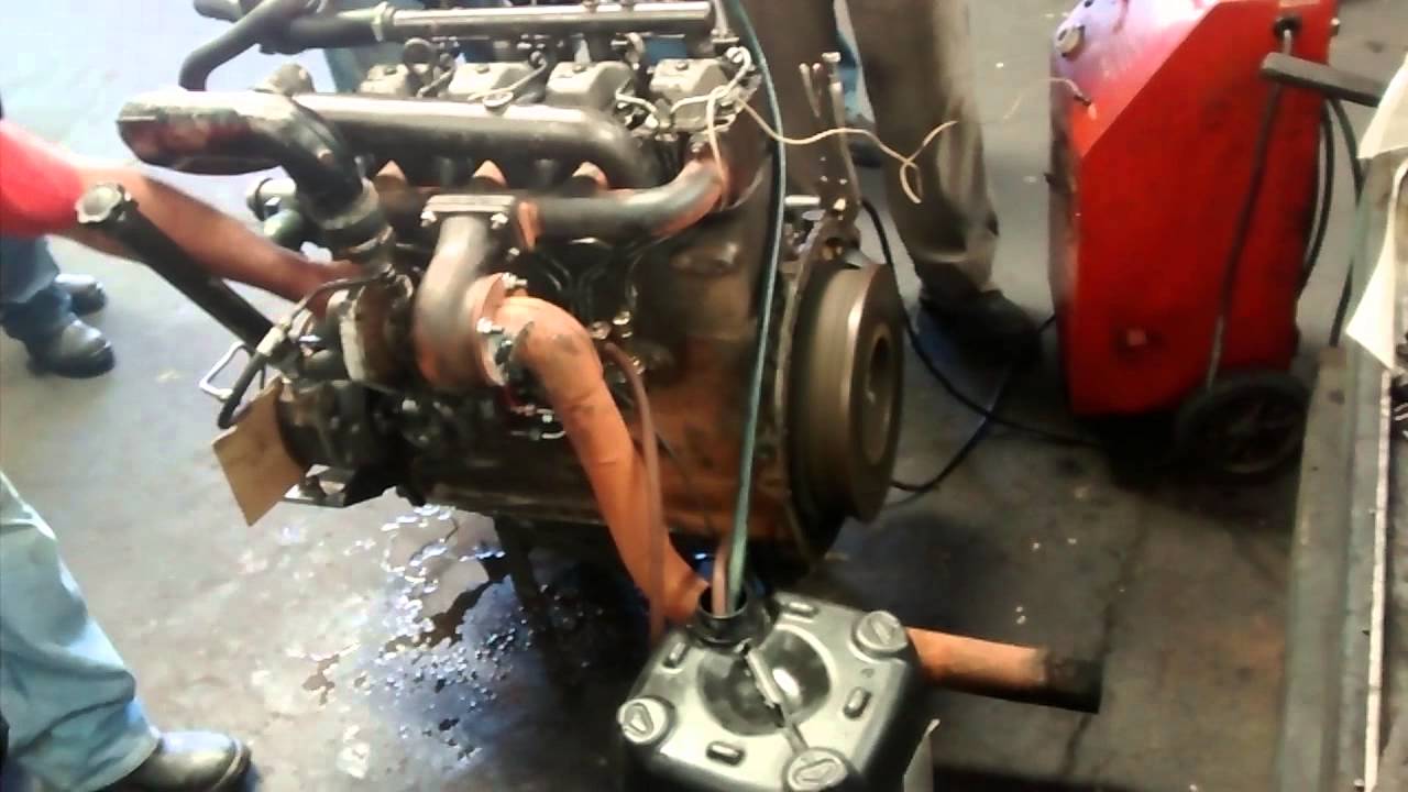 Pente na turbina motor mwm 229 f 4000 Thiago Tupã - YouTube