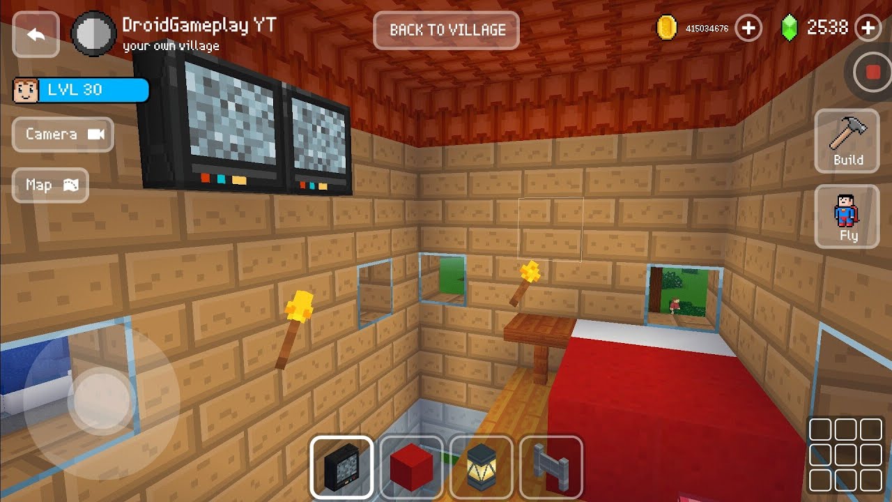 Simple House Room - Block craft 3d - YouTube