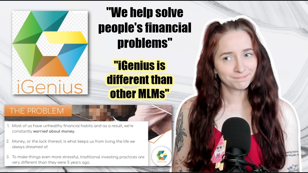 "iGenius solves people's financial problems" Ridiculous brainwashing training #antimlm - YouTube