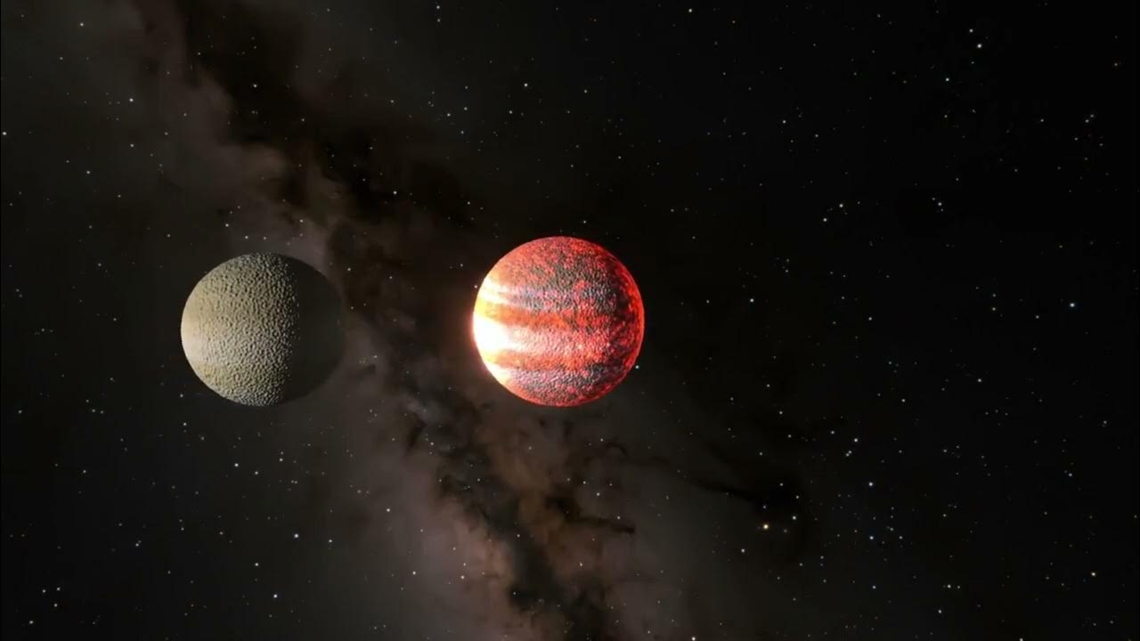 Planetary Collision in SpaceSim - Jupiter V.S Saturn Collision Simulation - YouTube