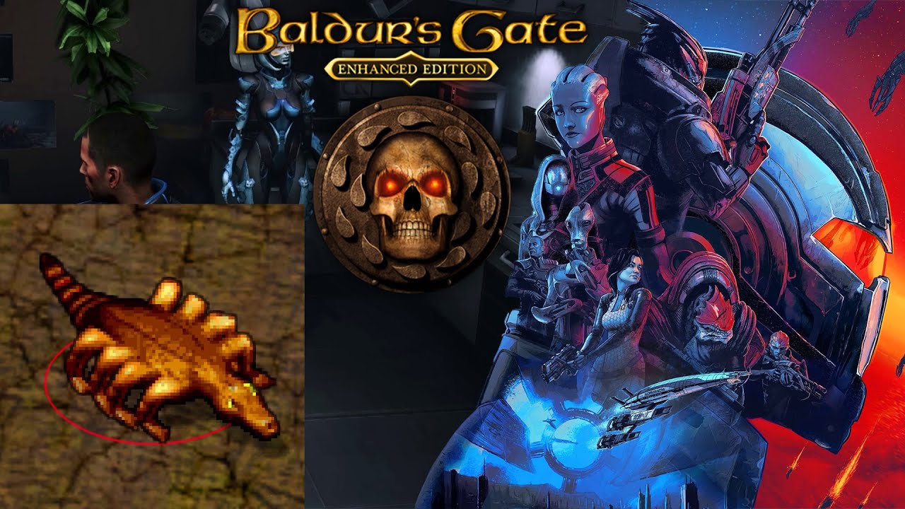 Baldur's Gate Basilisk Reference in Mass Effect 3 Legendary Edition ...