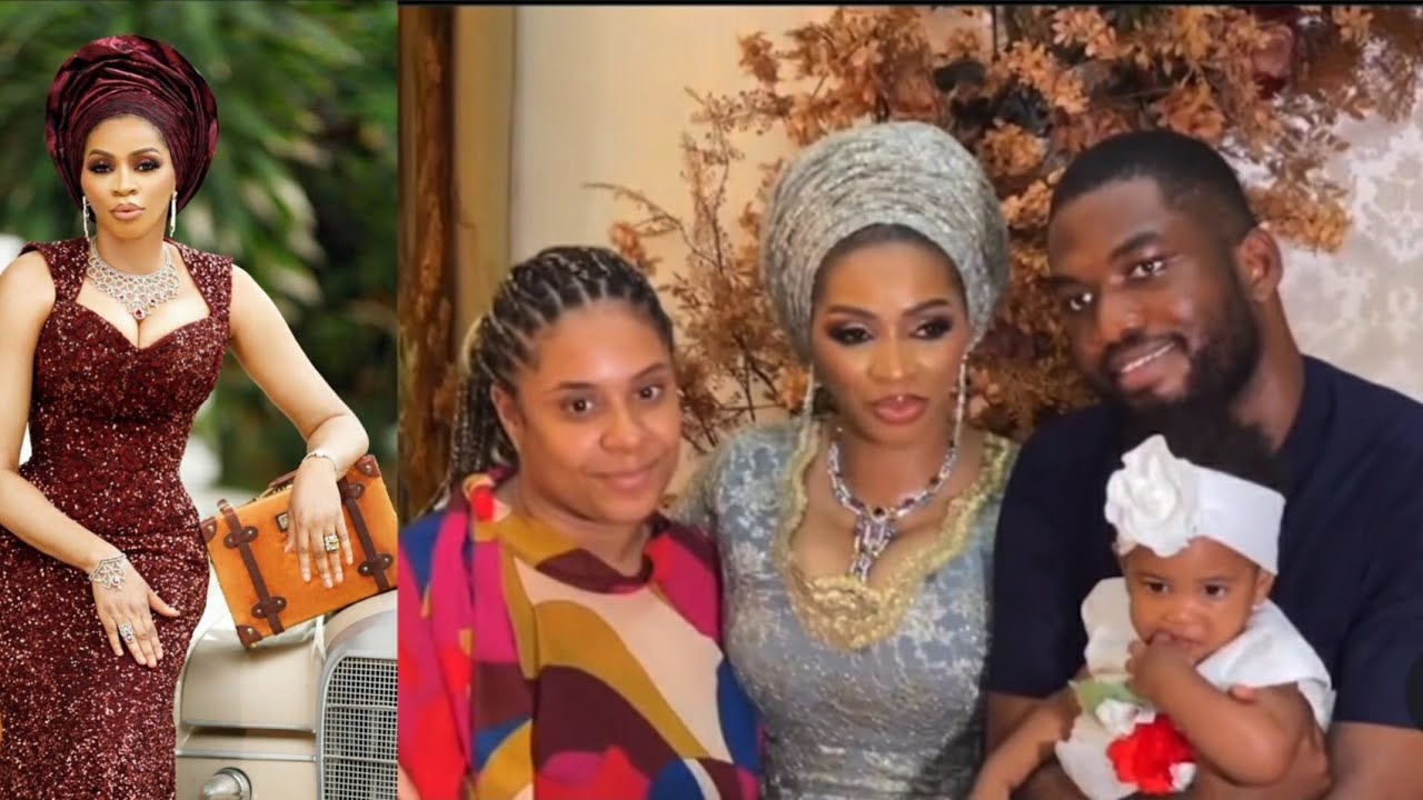 MEET SADE OKOYA FIRST GRAND DAUGHTER &SON JUBRIL AS THEY JOIN THE ...