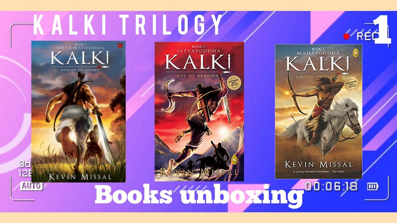 KALKI trilogy by Kevin Missal books unboxing (The KALKI Series EP-1 ...