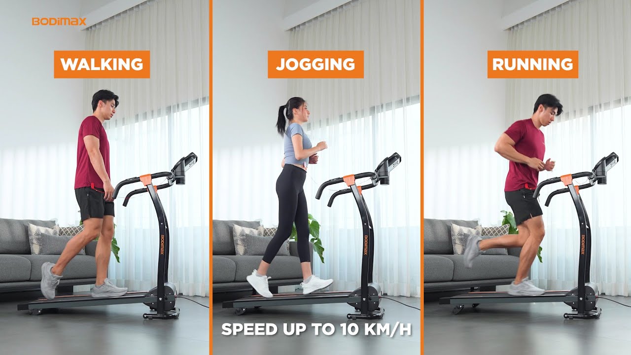 Walking? Jogging? Running? BODIMAX RUNNING MACHINE Bisa Semua ...