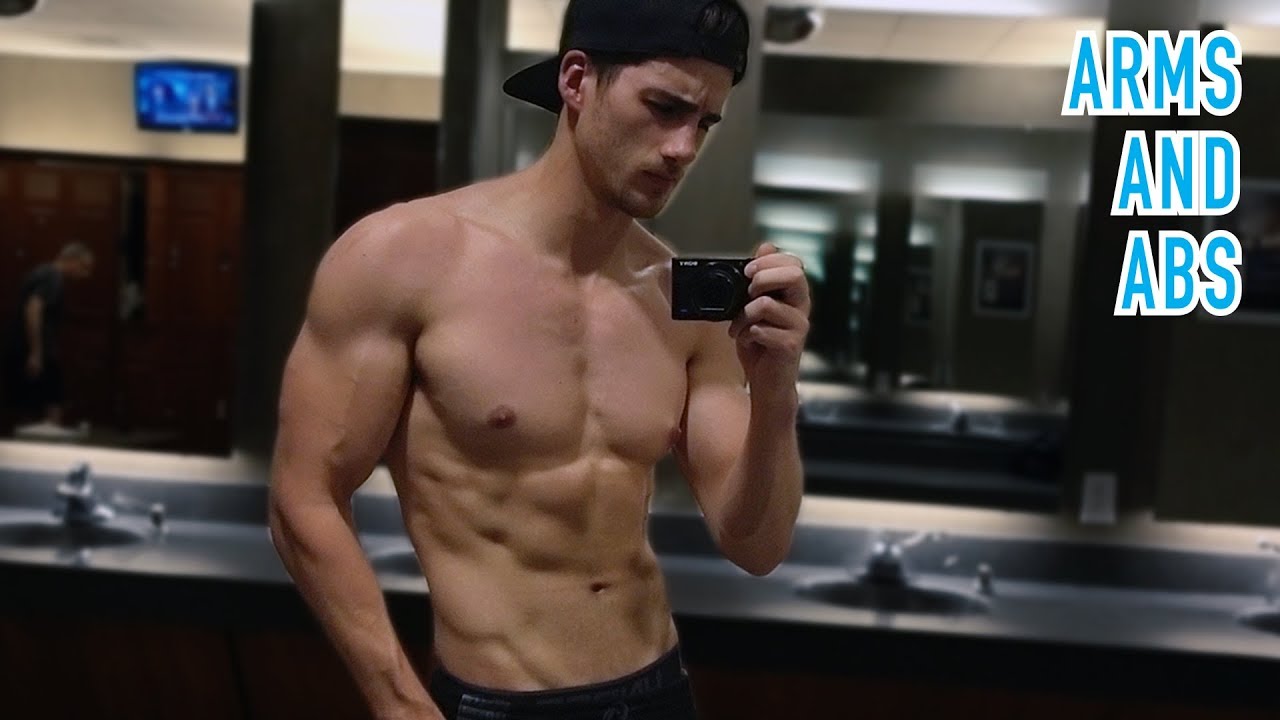 ARMS and ABS Workout | Try these for Biceps and Triceps | With Model ...