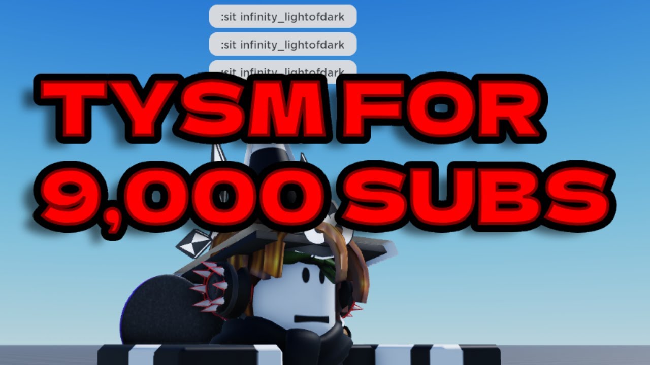 TYSM FOR 9K SUBS! PLAYING WITH VIEWERS! | Roblox - YouTube