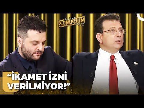 İstanbul'daki Göçmen Nüfusu Nedir? | Ekrem İmamoğlu | Candaş Tolga Işık ile Az Önce Konuştum