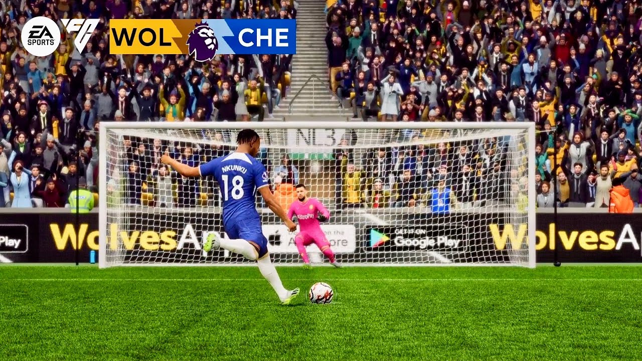 Premier League 23/24 | Wolves vs Chelsea | Penalty Shootout - YouTube