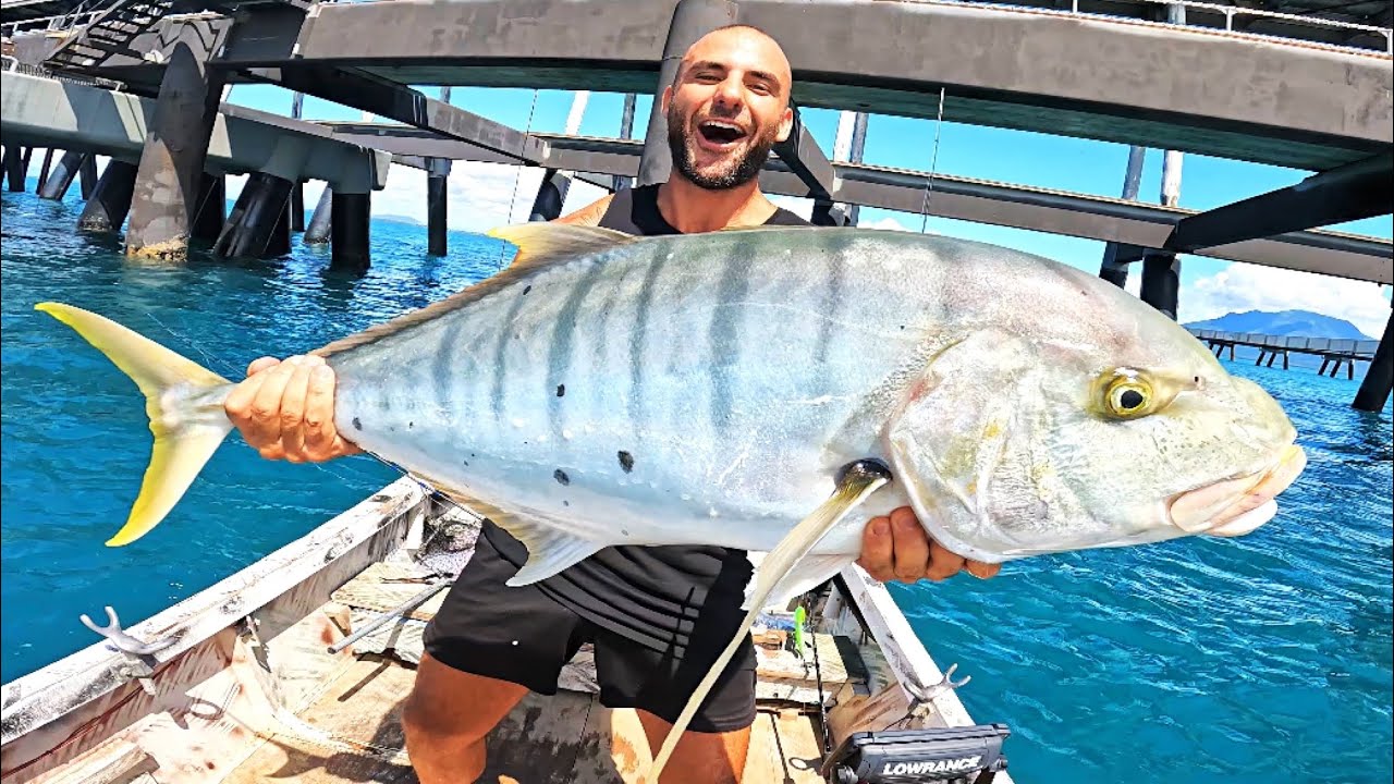 This Is The Biggest Fish I've Caught On My Timber Boat - YouTube