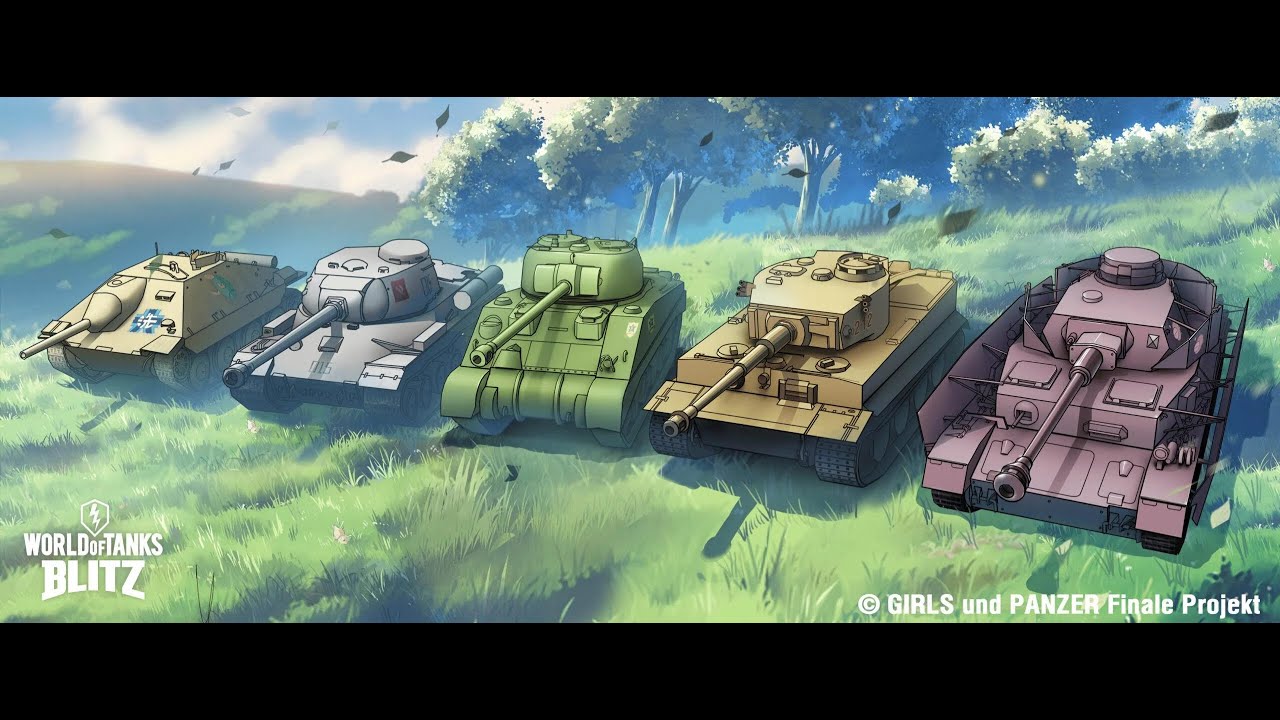 World of tanks Blitz GUP tanks - YouTube