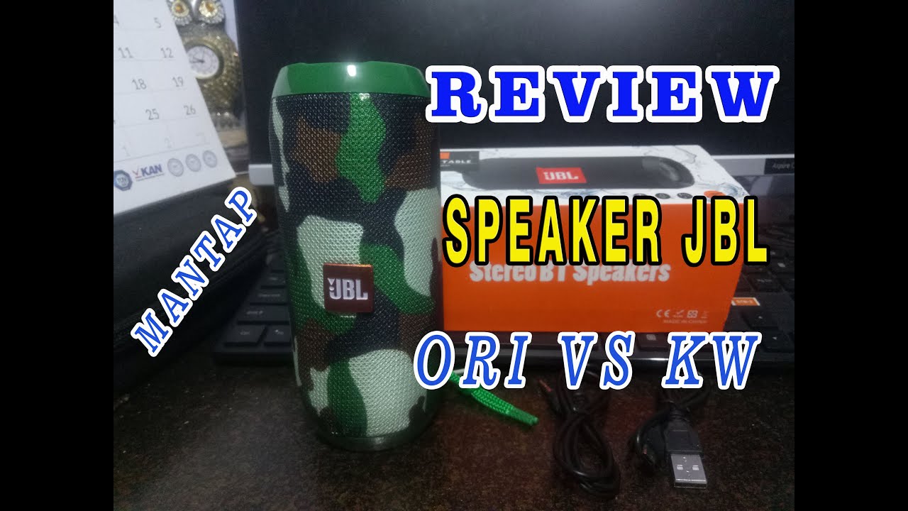Review & Unboxing Speaker JBL Murah || Speaker JBL KW || Motif Army ...