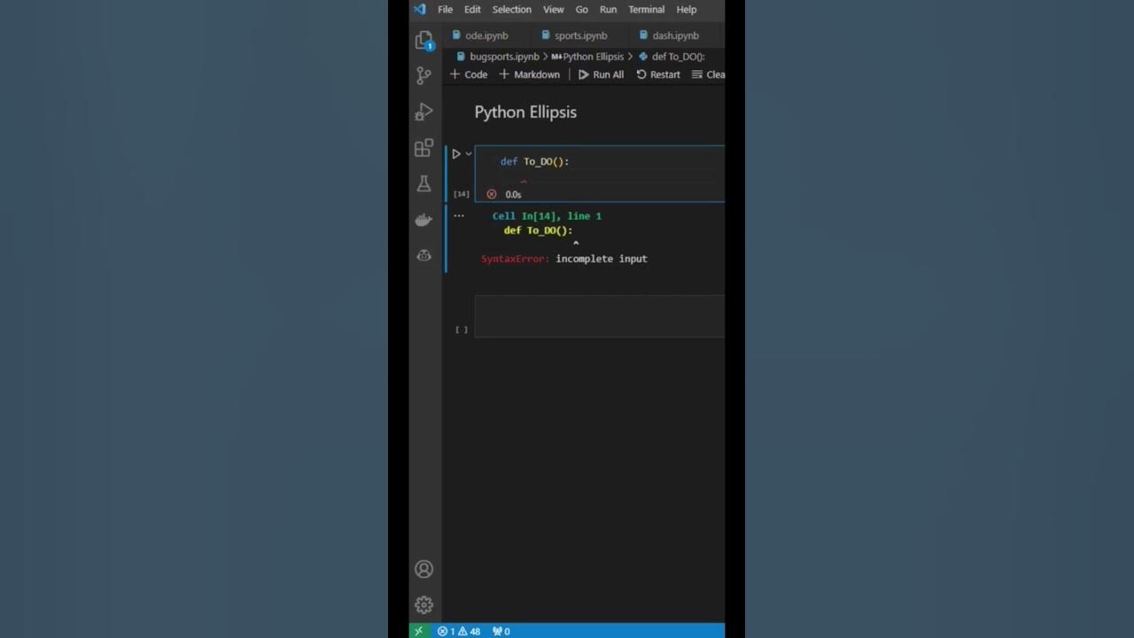 How To Use Ellipsis In Python A Step By Step Guide Coding Pythontrick Code Pythonic Python 0987