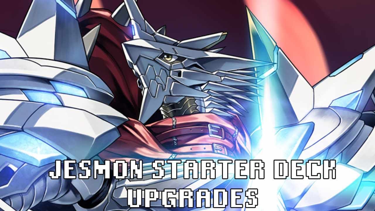 Digimon TCG: Upgrading The Jesmon Starter Deck (BT10) - YouTube