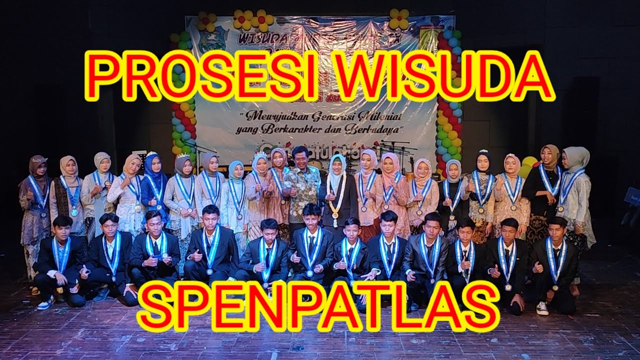prosesi wisuda smp negeri 14 tegal tahun 2023 #wisuda #outfitwisuda ...