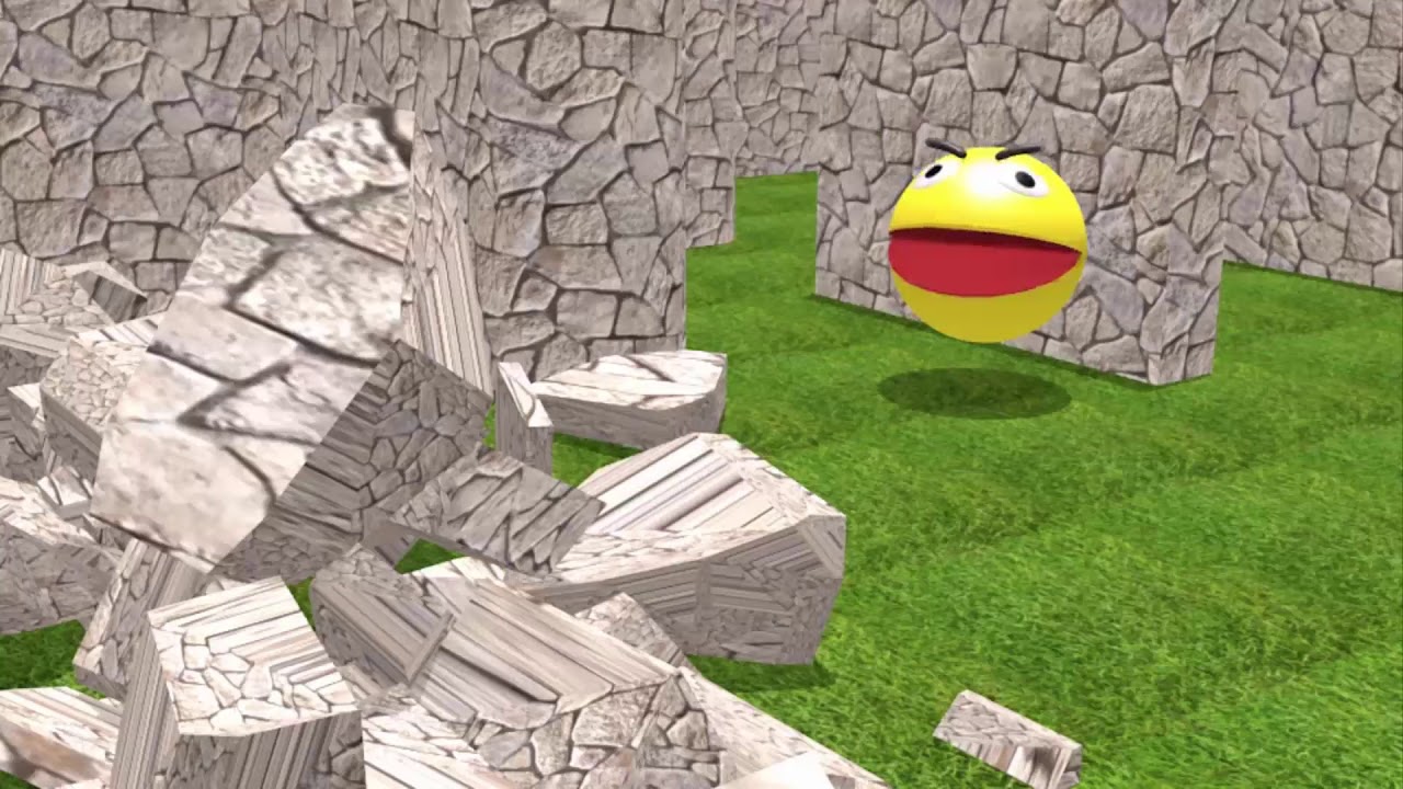 Pacman vs Hulk Battle Animation 3D - YouTube