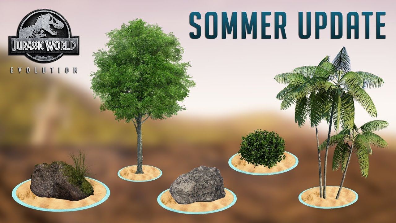 UPDATE am 18. Juni | Terrain Tools & Scenery Items | Jurassic World ...