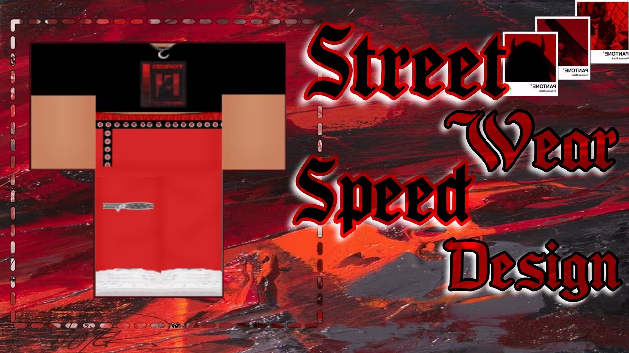 GIVEAWAY WINNERS | STREET WEAR SPEED DESIGN | Roblox Clothing - YouTube
