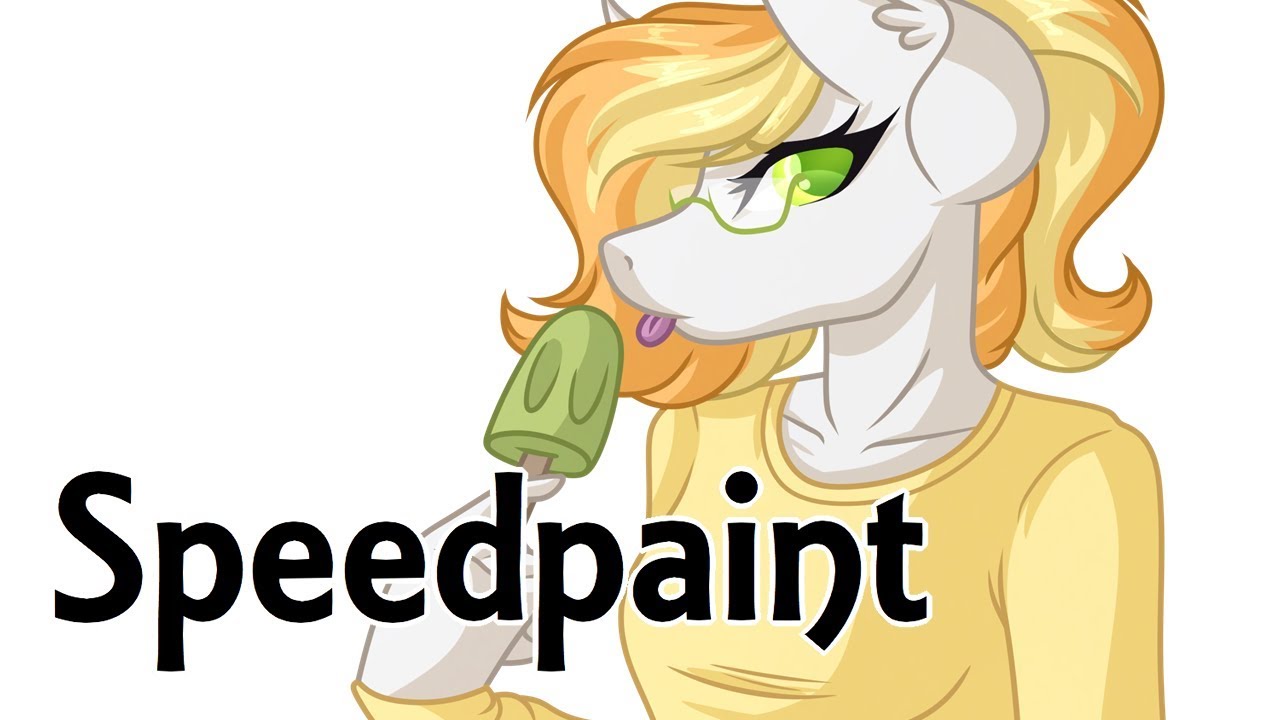 MLP Speedpaint - Canary Cremesicles - YouTube