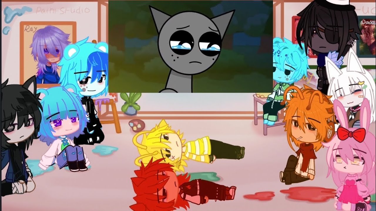 Incredibox sprunki react to thelselvemes //gacha //smile - YouTube