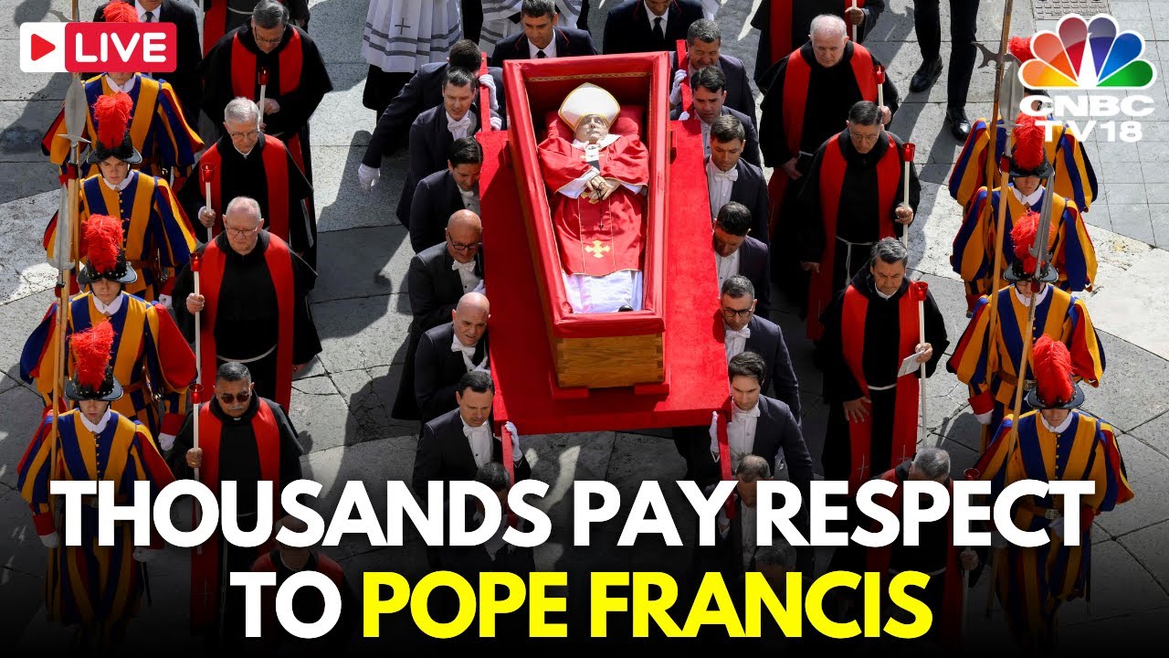Vatican LIVE: Thousands Pay Their Final Respects to Pope Francis in St ...
