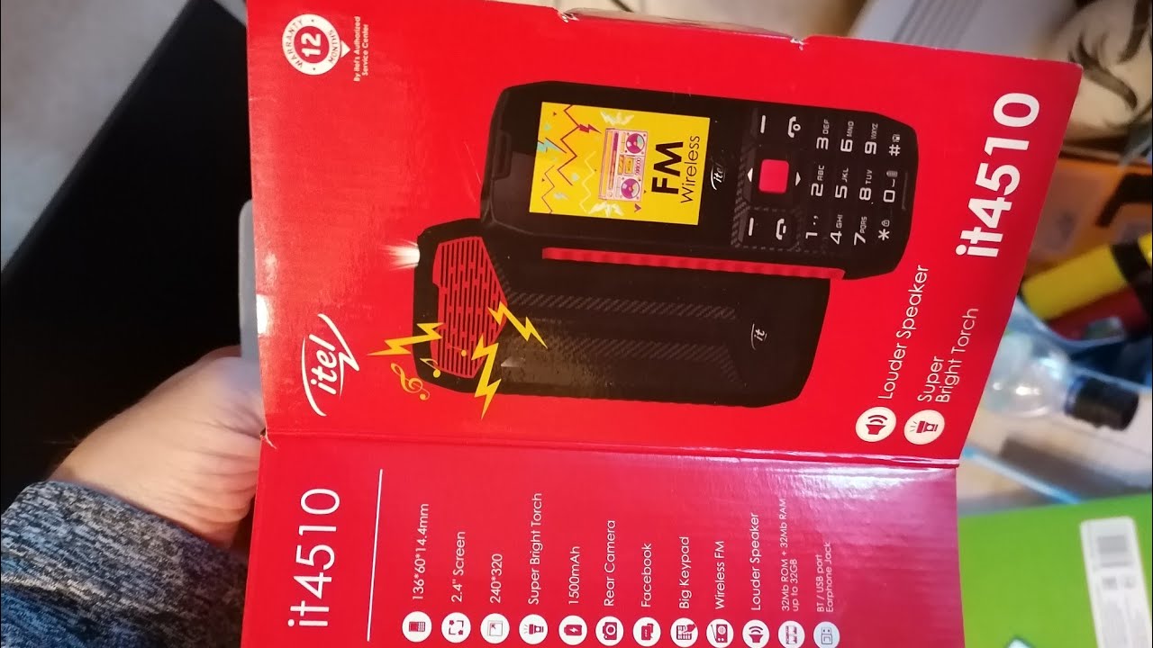 Телефон для школьника - Itel it4510 - YouTube