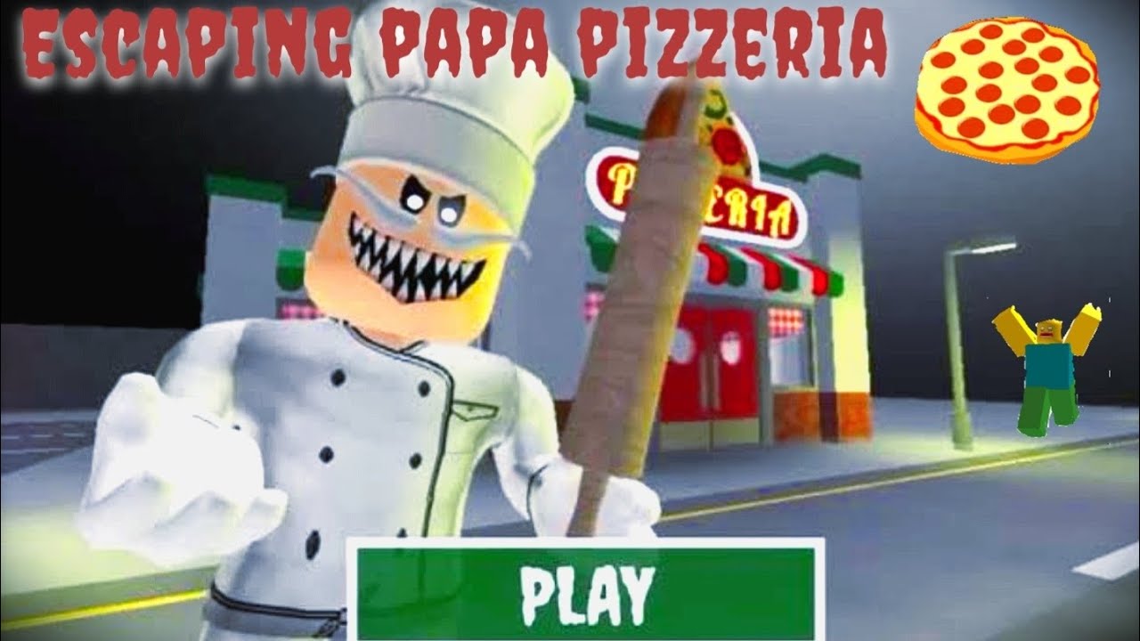 ESCAPING PAPA PIZZERIA🍕||Killing EVIL CHEF😈|| ROBLOX GAMEPLAY || Jt ...