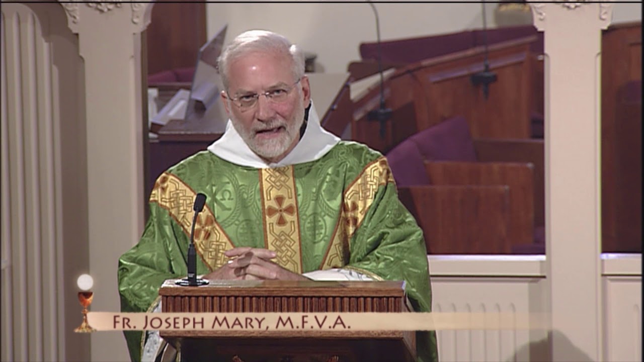 Daily Catholic Mass - 2018-10-28 - Fr. Joseph - YouTube