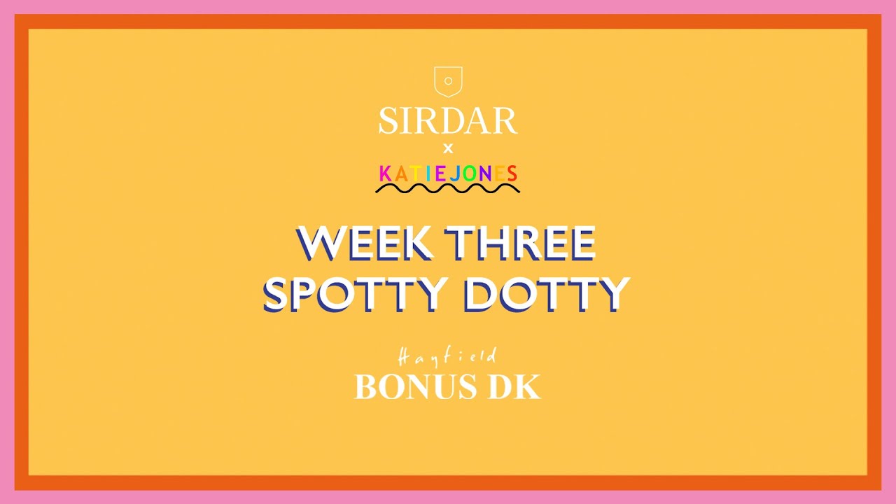 DAY TRIPPER BLANKET CAL: WEEK 3 - SPOTTY DOTTY - YouTube