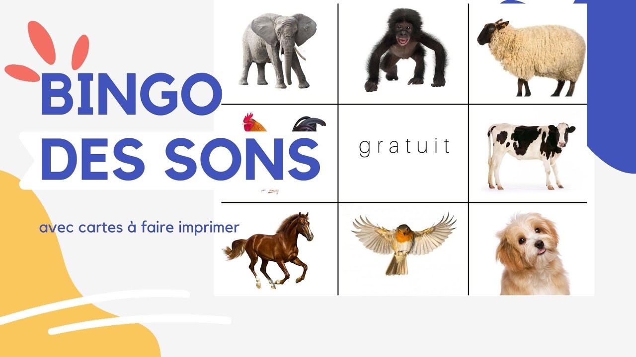 BINGO DES SONS - YouTube