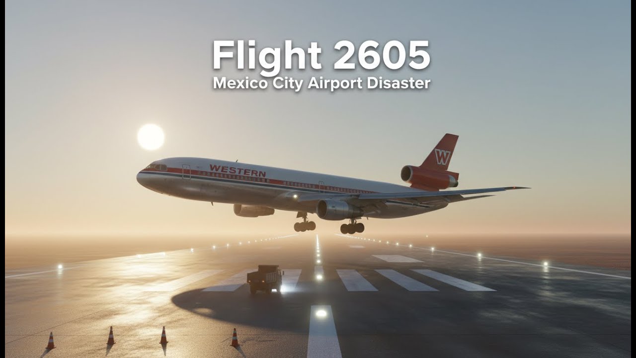 Western Airlines Flight 2605 Crash Explained | Mexico City DC-10 ...