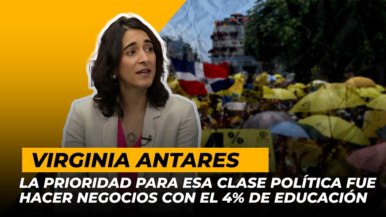 Virginia Antares: la prioridad para esa clase política fue hacer ...