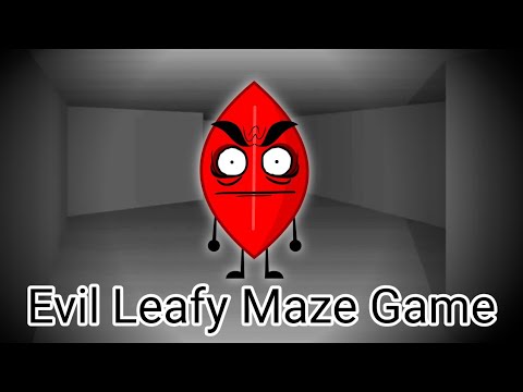 Playing The Evil Leafy Maze Game - YouTube