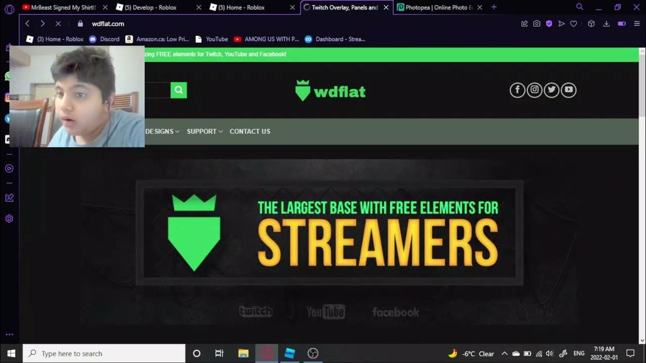 HOW TO ADD A FACECAM OVERLAY TO OBS IN A FEW MINITES FOR FREE - YouTube