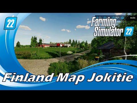 #FarmingSimulator22\ #Finland Map Jokitie - YouTube