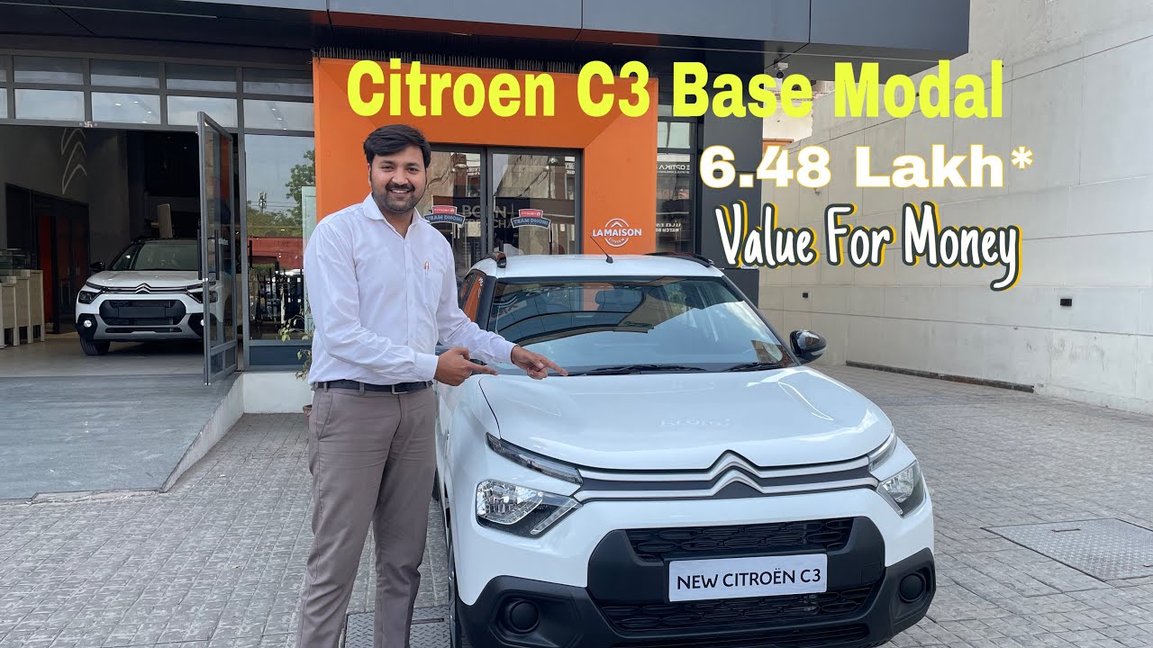 WHAT'S NEW in the 2025 Citroen C3 Base Model? 😱| Citroen C3 Base Modal 2025 Review 🔥 - YouTube