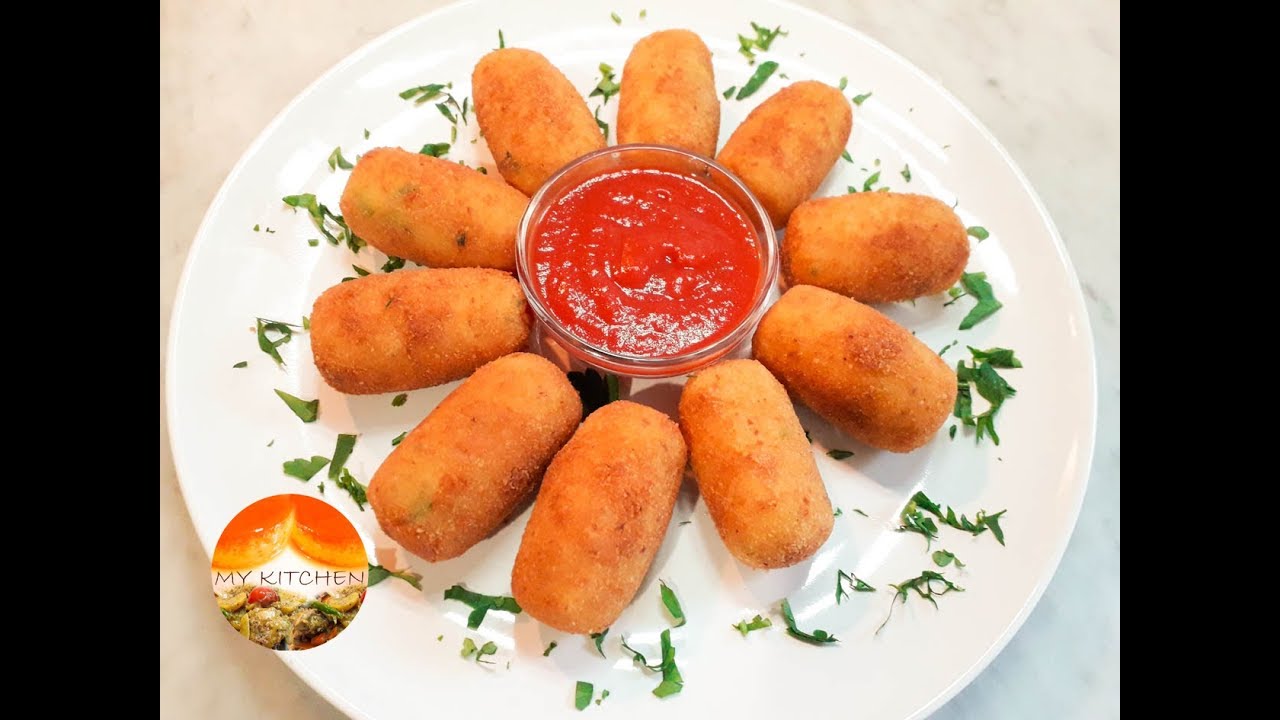 අල වලින් සාදාගත හැකි රසවත් කෑමක් - Crocche Di Patate / Potato ...