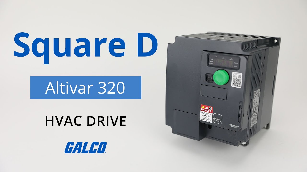 Square D Altivar 320 HVAC Drive - YouTube