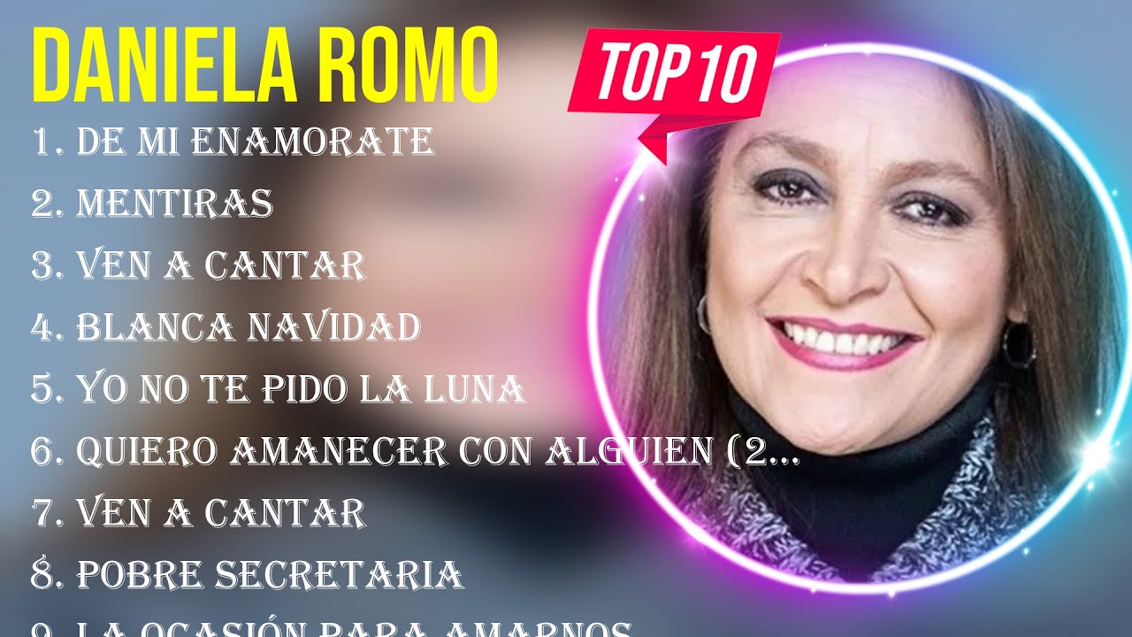 Las mejores canciones del álbum completo de Daniela Romo 2024 - YouTube