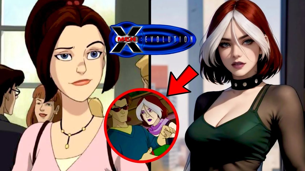 En X-MEN EVOLUCIÓN ROGUE estaba enamorada de CYCLOPS • Polikins - YouTube