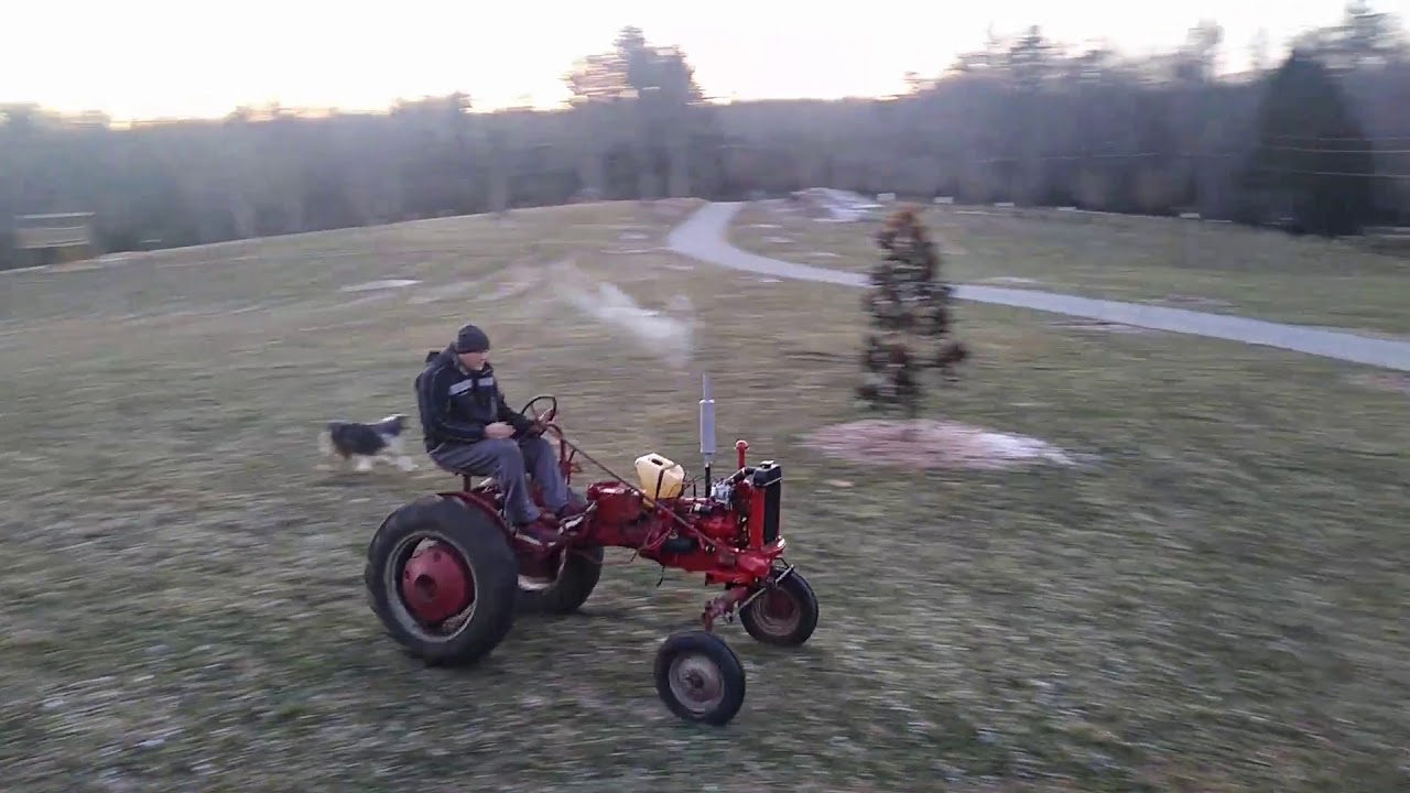 Farmall Cub First Ride - YouTube