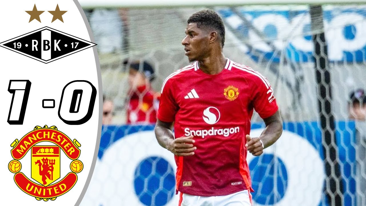 Rosenborg vs Manchester United 1-0- All Goals & Highlights - 2024 - YouTube